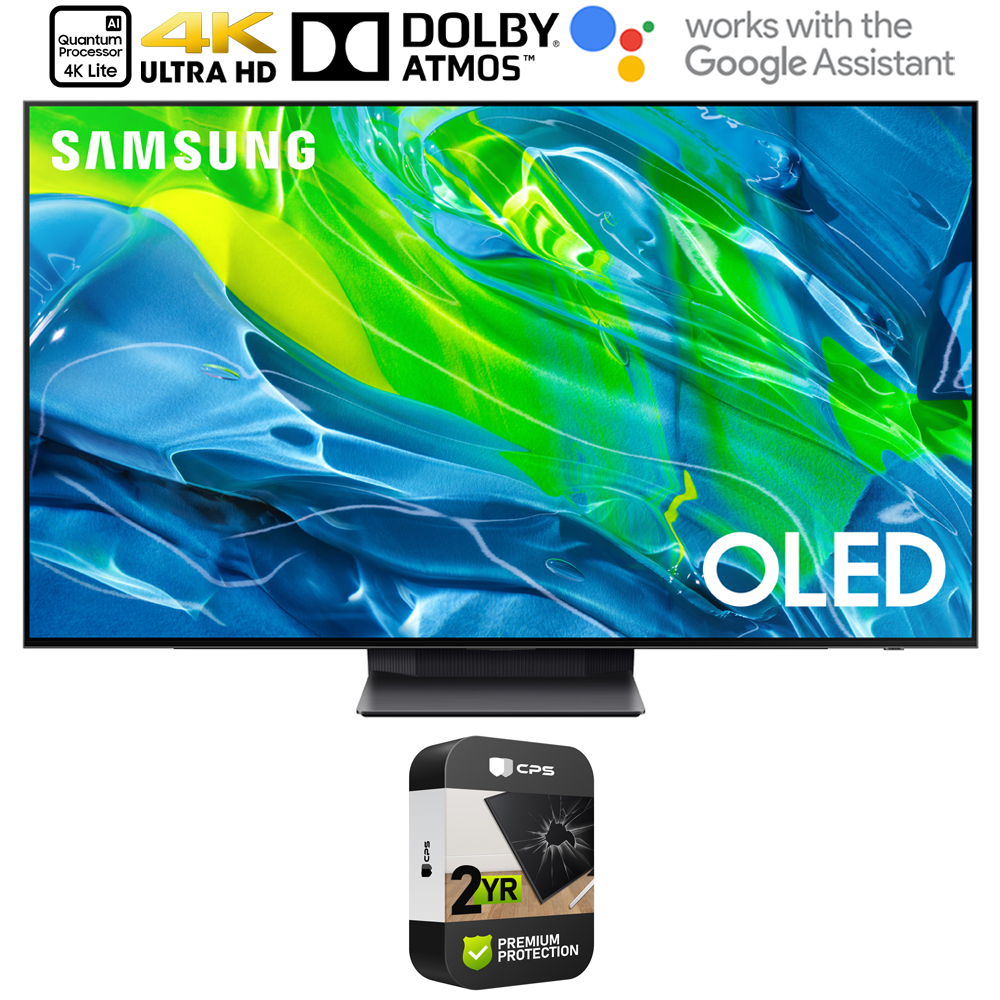 Samsung S95B 55 inch 4K Quantum HDR OLED Smart TV (2022) Bundle with ...