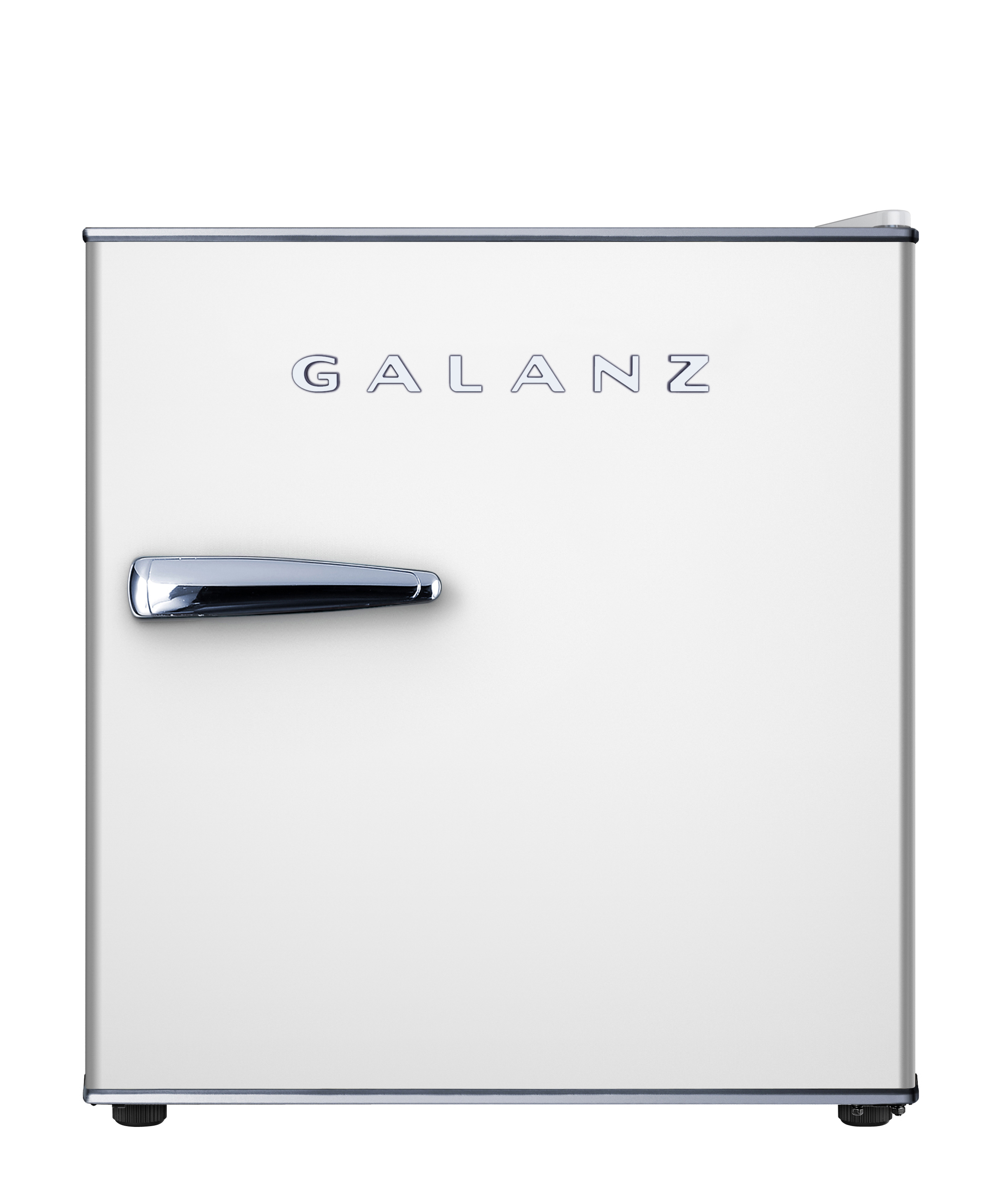 Galanz 1.7 Cu ft Mini Fridge Retro, White, New, Width 17.48" - Arizona ...