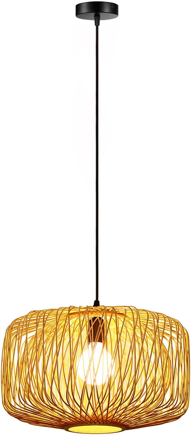Rattan Pendant Lights,Southeast Asian Style Pendant Lamp,Bamboo Art ...