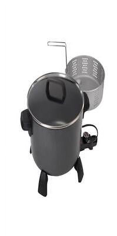 Presto 06009 Kitchen Kettle Deep Fryer-Multi Cooker, Aluminum, 10 Quart ...