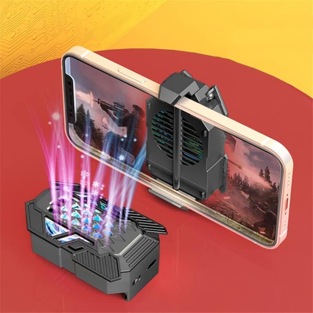 Portable Mobile Phone Radiator Cooling Fan Case for Game Cooler Cell ...