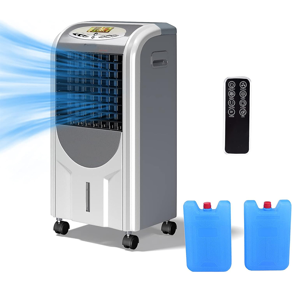 Evaporative Cooling Fan, Portable Air Conditioner Fan with Remote ...