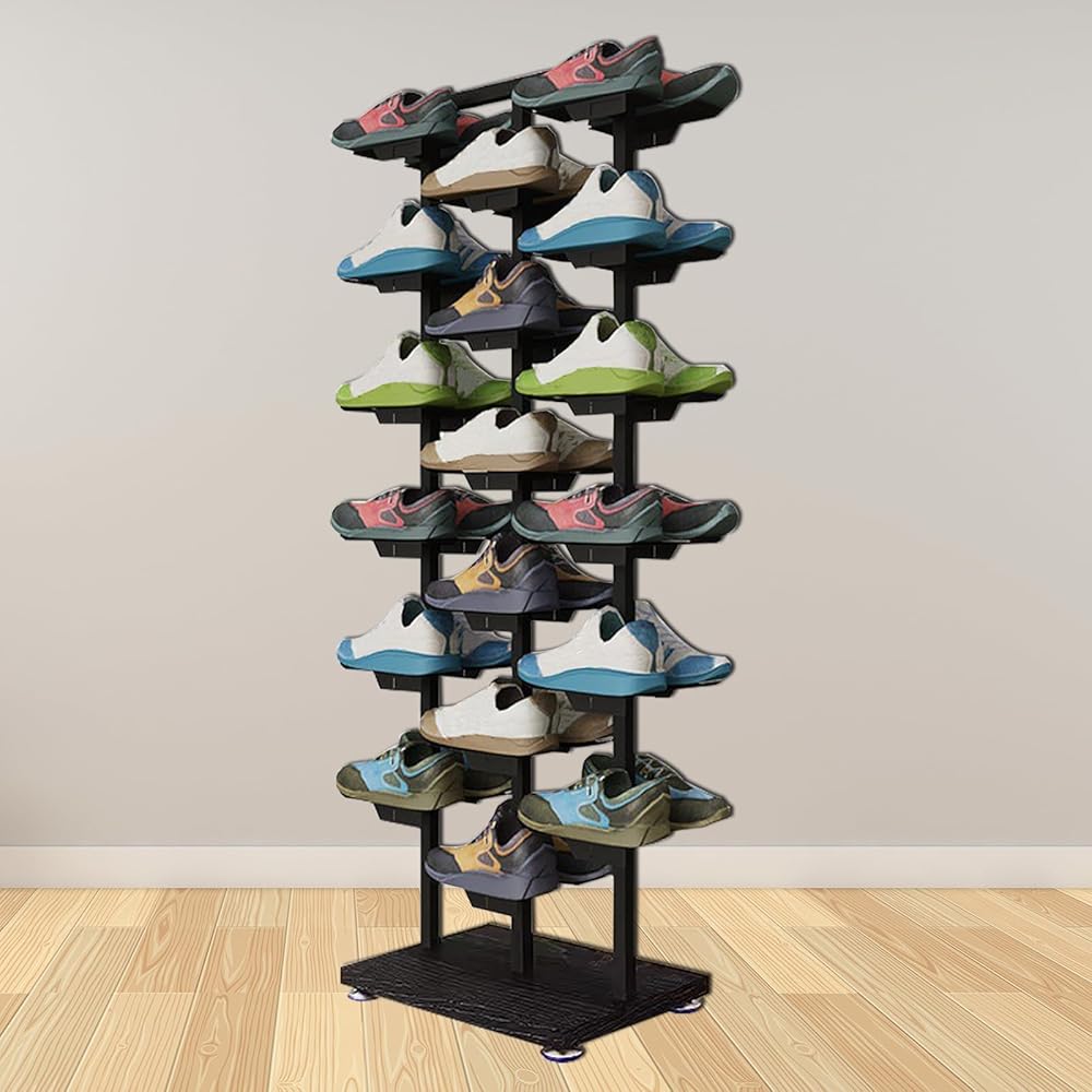 Commercial Clothing Store Shoe Rack Display Rack, Retail Boutique Shoe ...