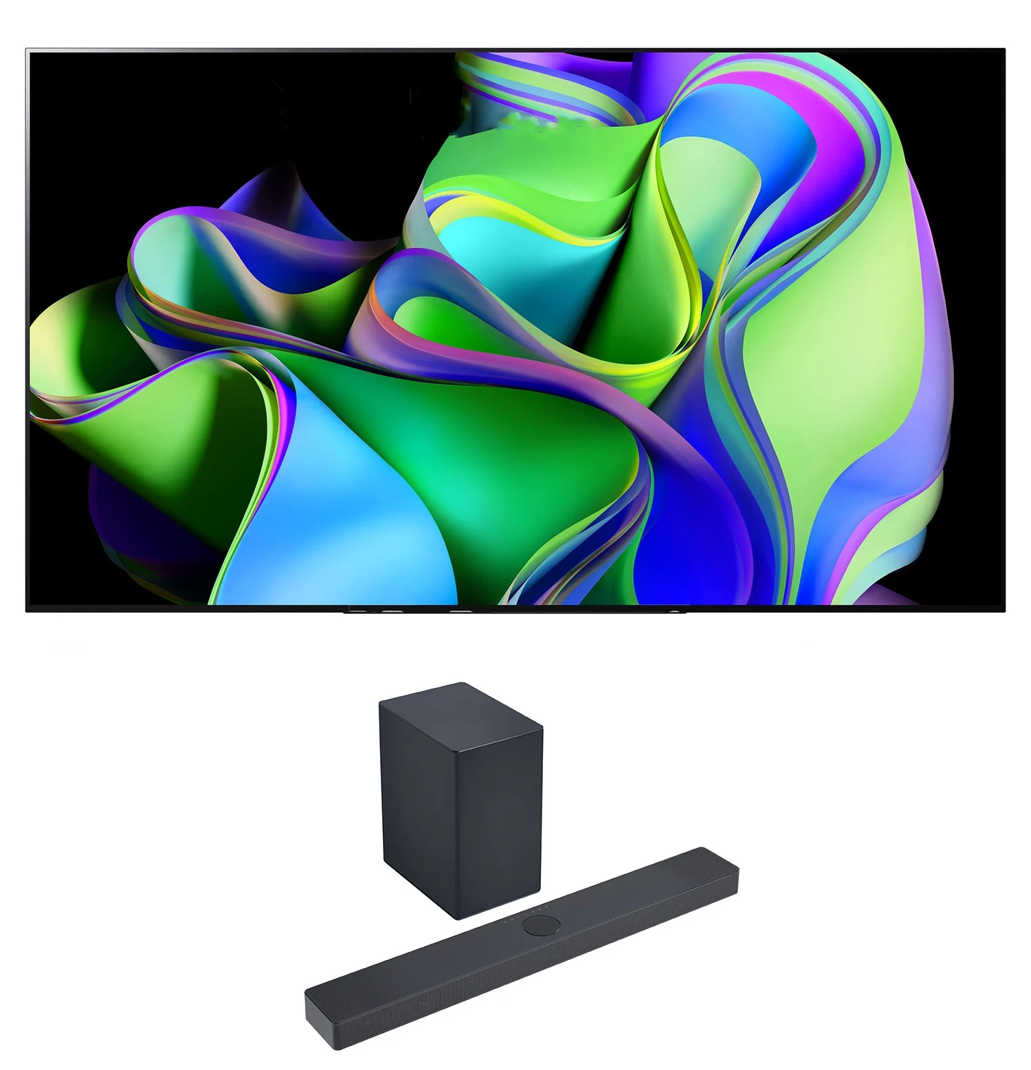 LG OLED83C3PUA 83 Inch OLED evo 4K UHD Smart TV with Dolby Atmos with a ...