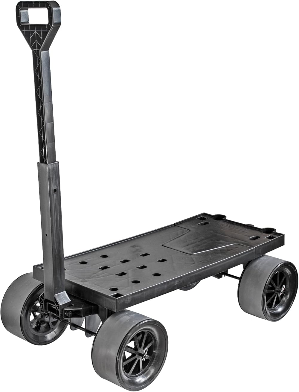 Mighty Max Cart Platform Hand Truck & Moving Dolly, Black - 250 lb ...