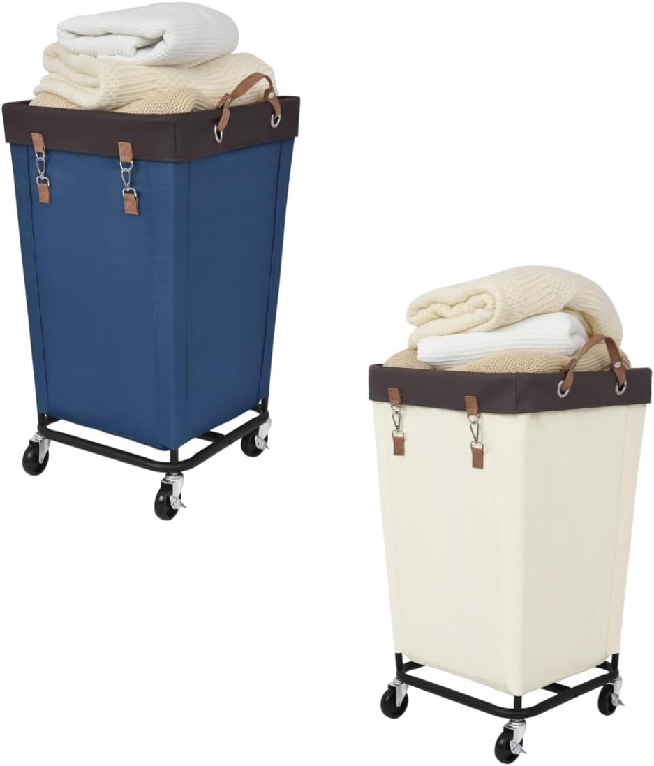 StorageWorks Laundry Hamper with Wheels, 160L Large Hampers for Laundry ...