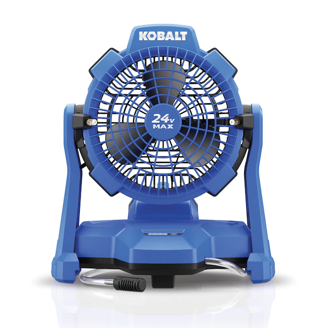 Kobalt KMF 1124A-03 7-in 3-Speed Indoor or Outdoor Blue Misting Stand ...