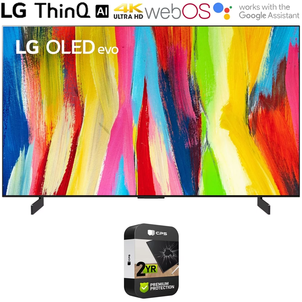 LG OLED77C2PUA 77 Inch HDR 4K Smart OLED TV (2022) Bundle with Premium ...