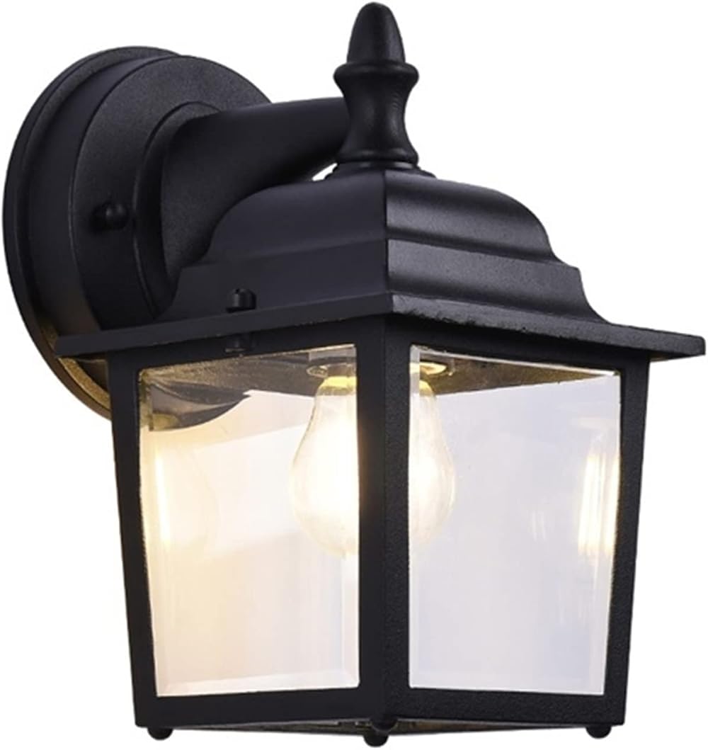 Retro Style Wall Lamp LED Waterproof Outdoor Light Classical Upside ...