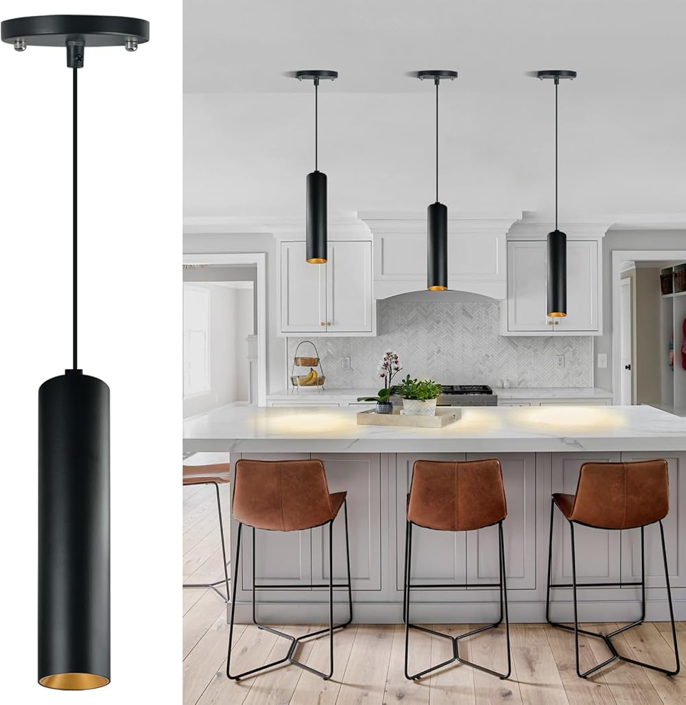 10W 3CCT Modern Ceiling Pendant Light Fixture, Triac Dimming LED ...