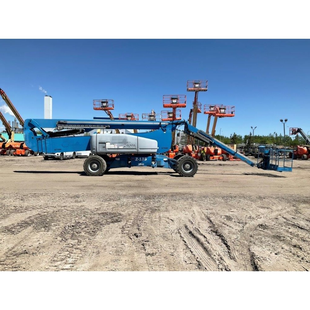 Genie Z135/70 135 Boom Lift Rough Terrain Articulated 600 Lbs 2008 Used ...