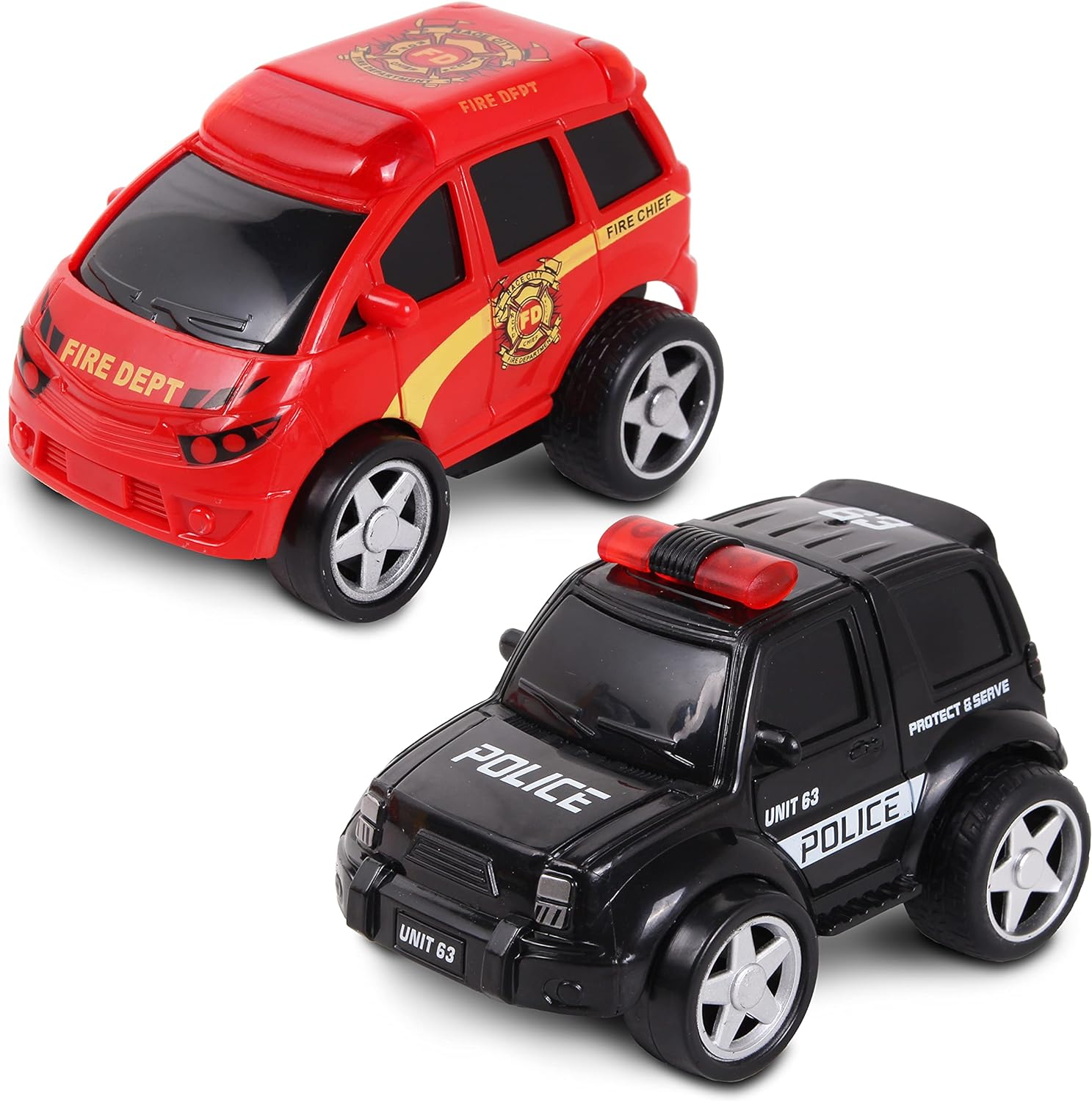 Junior Racers 2PK Friction Powered Fire Rescue & Police - Costco Arizona