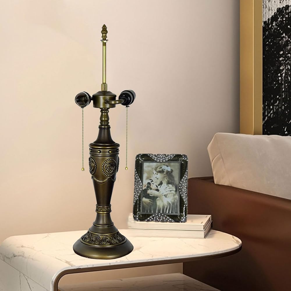 Table Lamp Base Replacement, Only for 16 Inches Tiffany Stained Glass ...