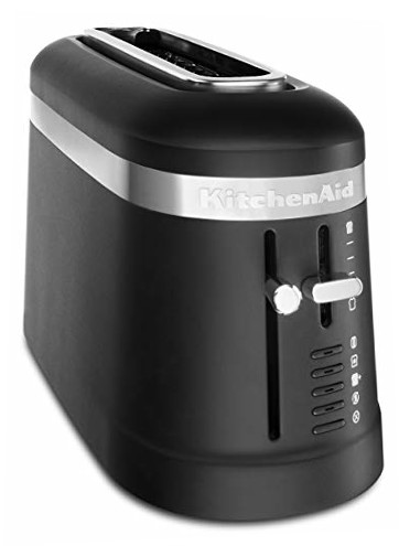 2 Slice Long Slot High-lift Lever Toaster, Black Matte, KMT3115BM ...