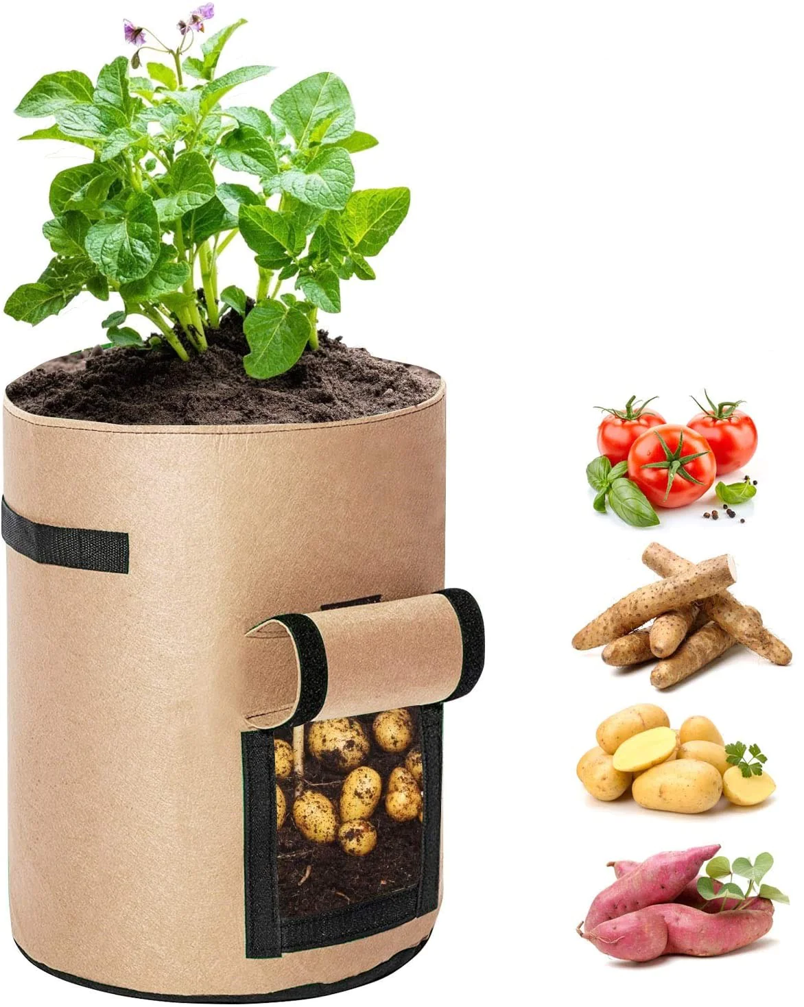 Vegetable Grow Bags Beige - Costco Arizona
