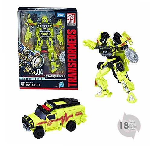 Studio Series 04 Deluxe Class Movie 1 Autobot Ratchet Figure, E0744ES0 ...