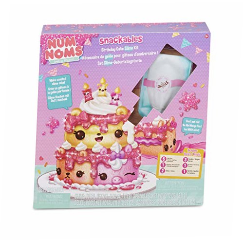 Snackables Birthday Cake Slime Kit With Slime & Toppings - Arizona Outlet