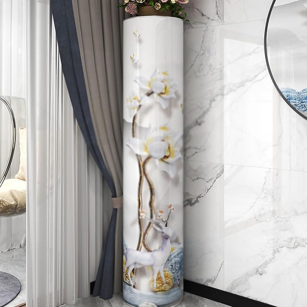 Round Shoe Rack Tower 6 Tier Cylindrical, Shoe Storage Organizer 360 ...