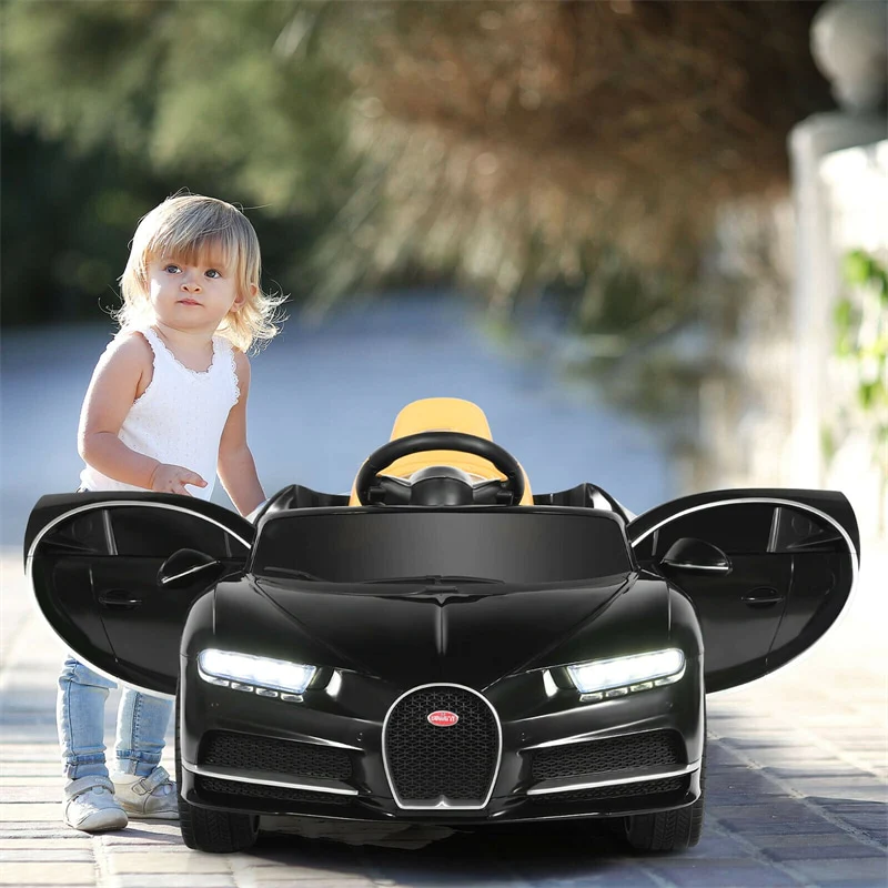 12V Bugatti Chiron Kids Electric Ride on Car with Remote Control ...