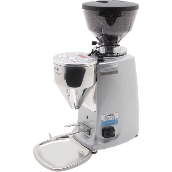 Mazzer Mini Electronic Doserless Espresso Grinder Type A - Silver ...