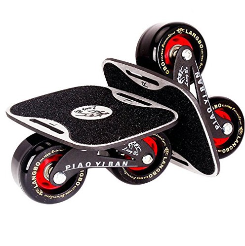 Portable Roller Road Drift Skates Plate Anti-slip Board Split ...