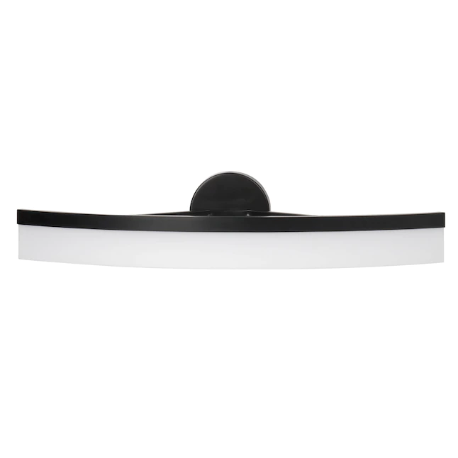 Origin 21 Lynnpark 26.5-in 4-Light Matte Black LED Modern/Contemporary Vanity Light Bar ...