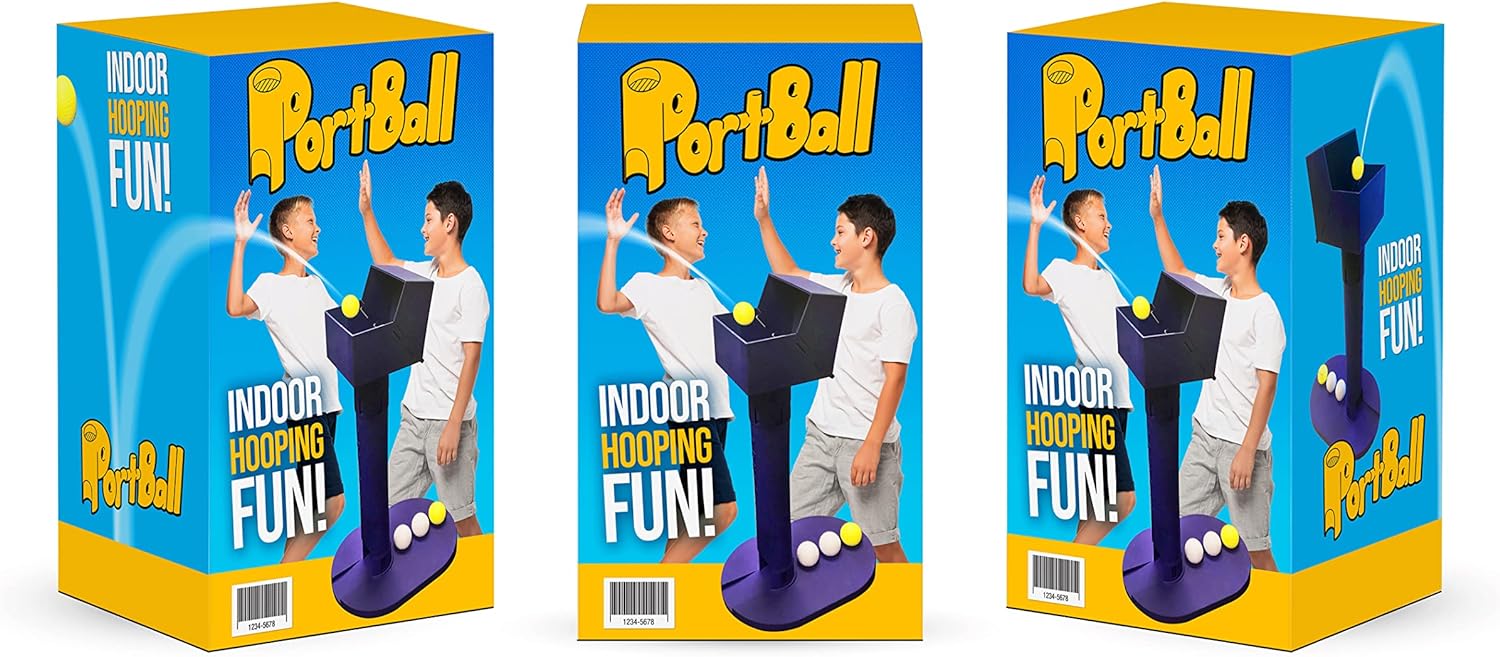 Game Unit – Includes Official 3-Ball Set and 1-Game Unit – Bouncing ...