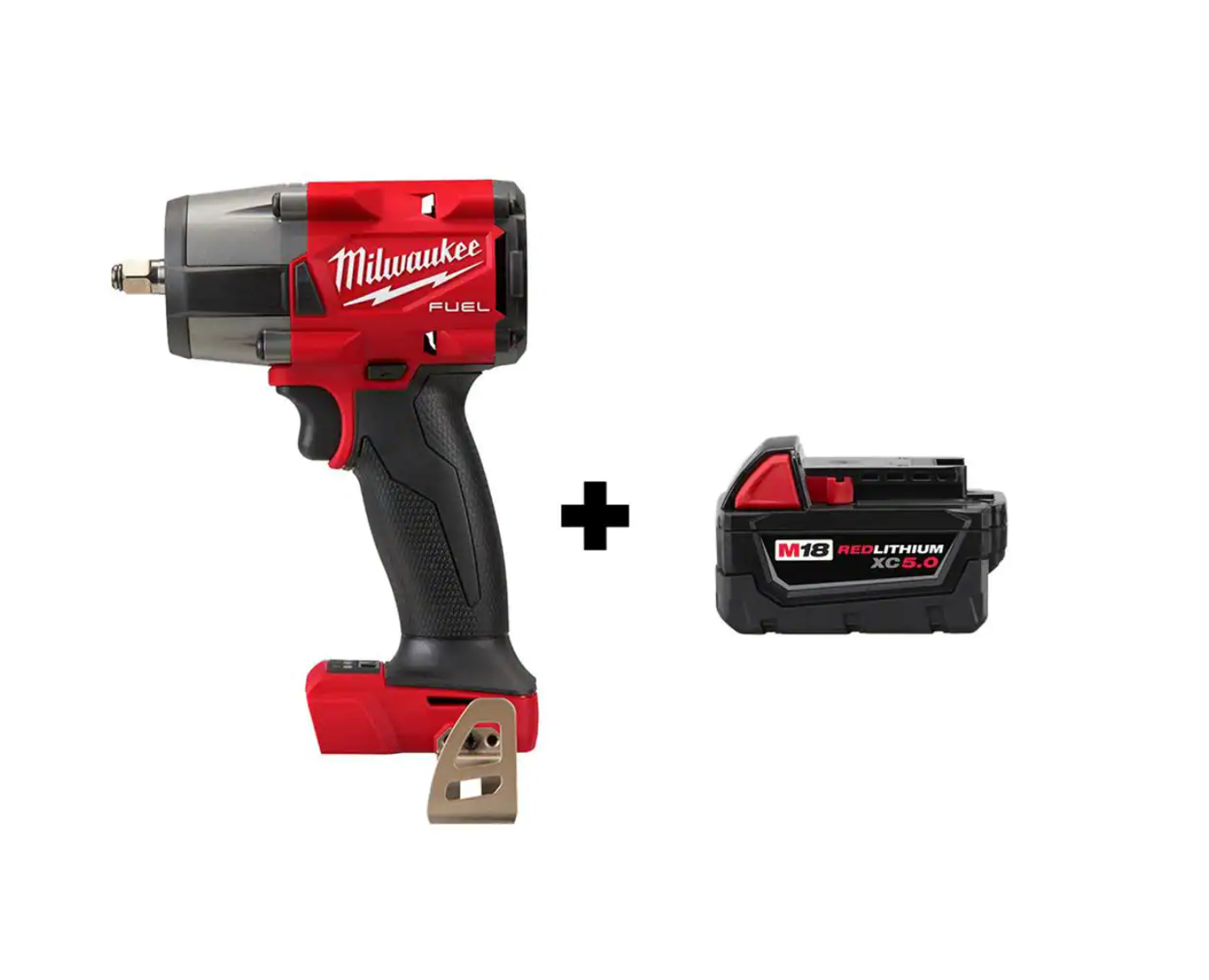 Milwaukee M18 FUEL GEN-2 Mid Torque Brushless Impact Wrench - Costco ...