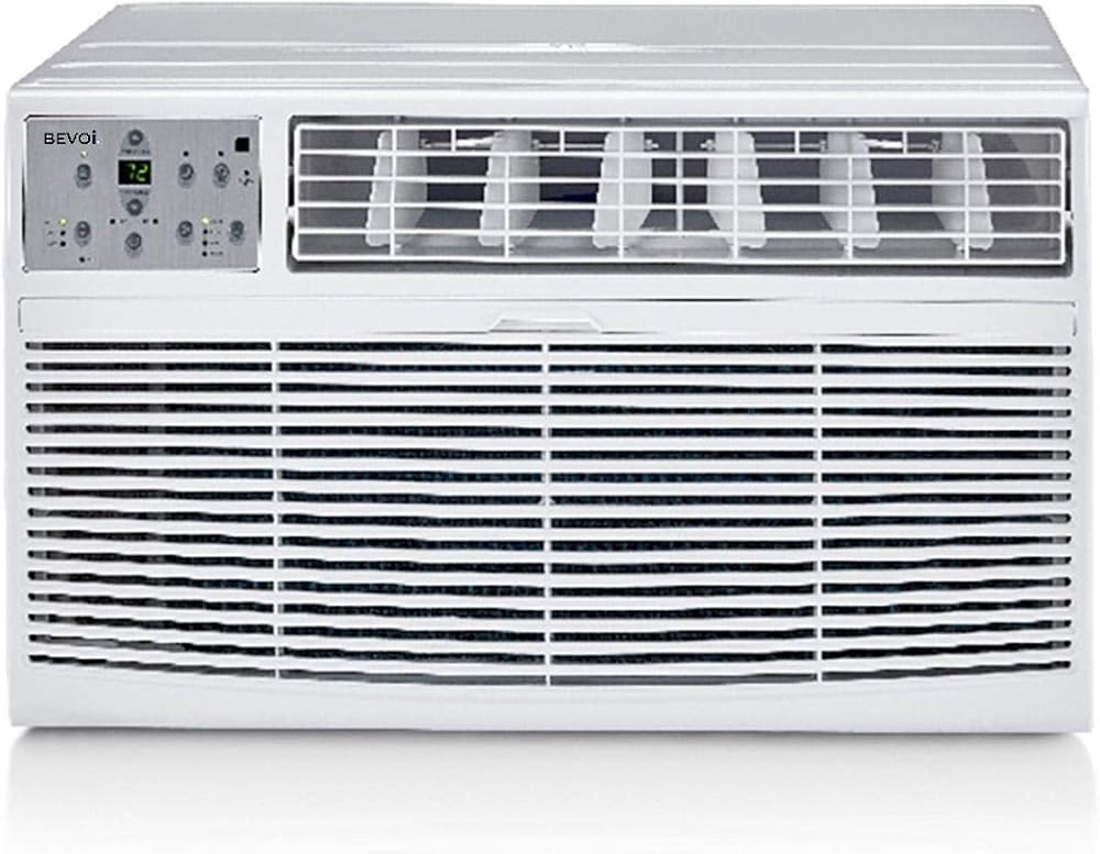 BEVTTW122H 12,000 BTU Through The Wall Heat and Cool Air Conditioner ...