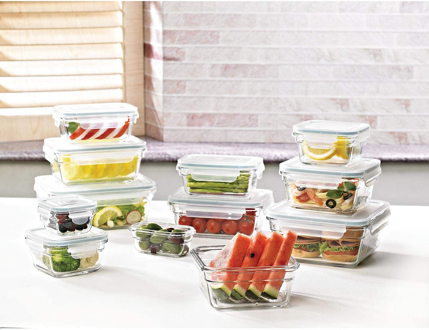 Member’s Mark 24_Piece Glass Food Storage Set by Glasslock - Arizona Outlet