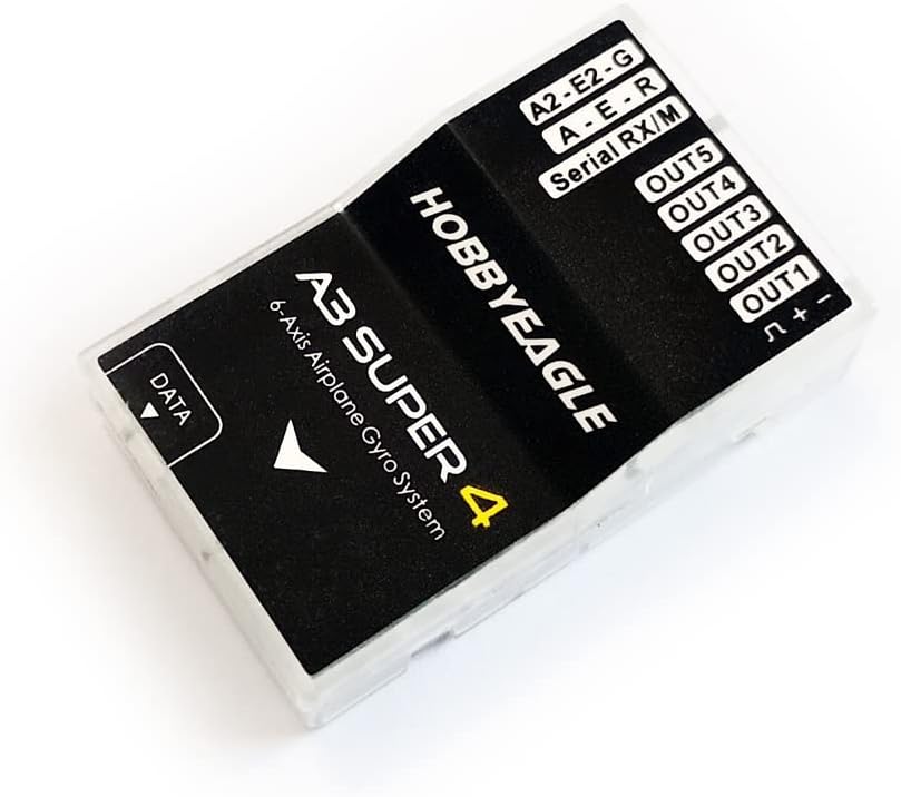 HOBBYEAGLE A3 Super 4 6-Axle Airplane Flight Controller Stabilizer RC ...