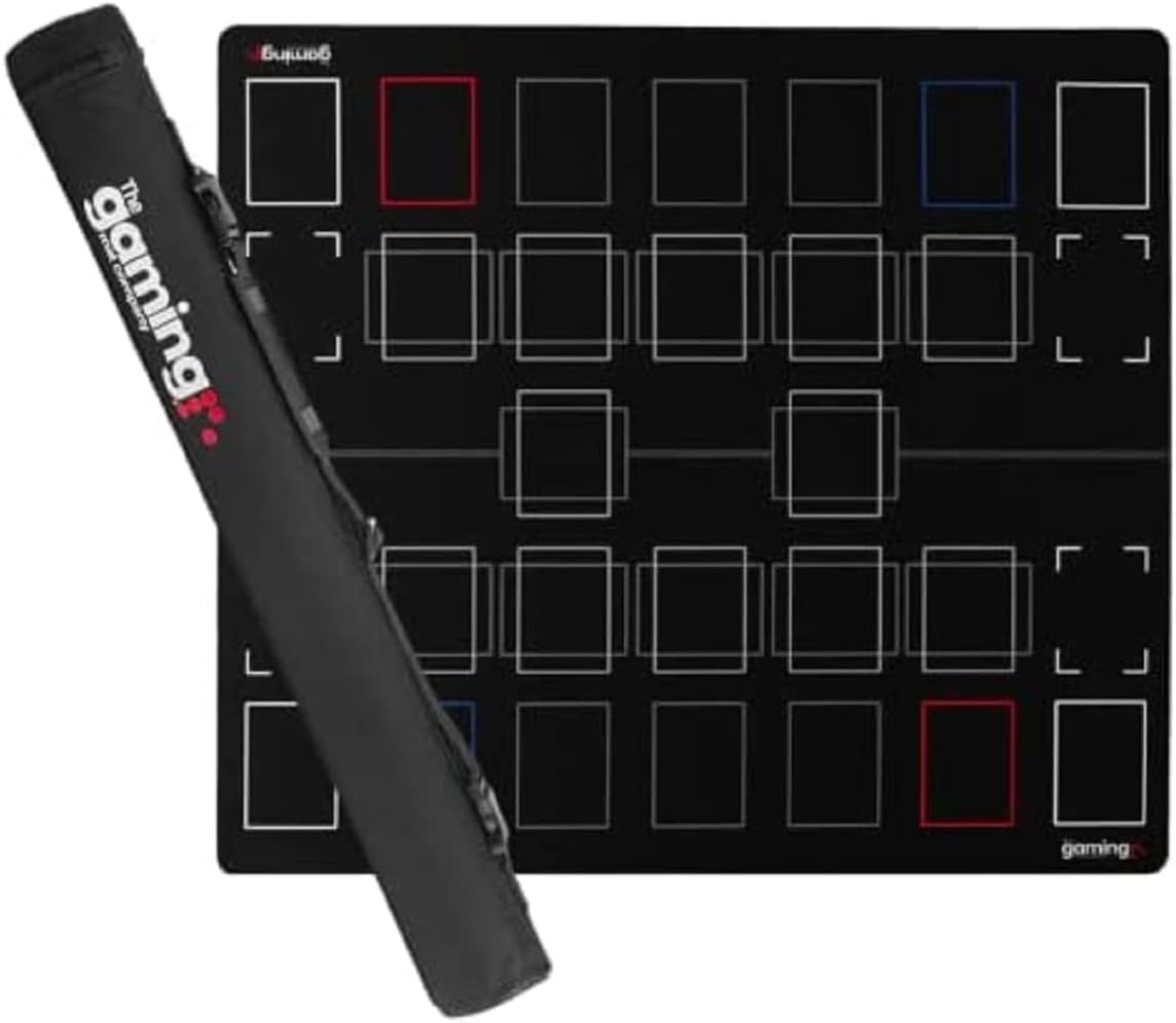 Deluxe 2 Player Compatible Yu-Gi-Oh Master TCG Mat Board Playmat ...