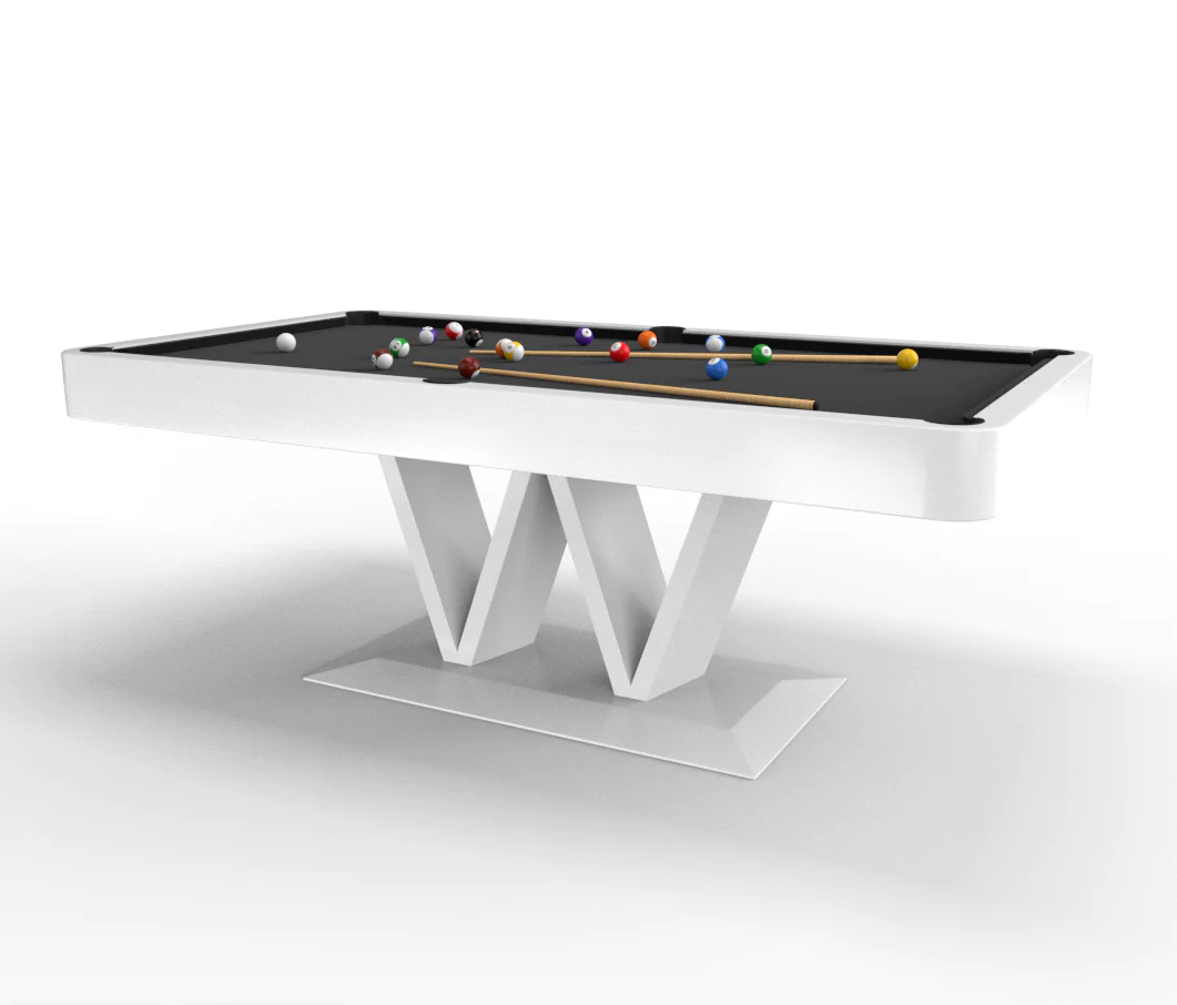 The Evalina Modern Slate Pool Table By White Billiards - Costco Arizona
