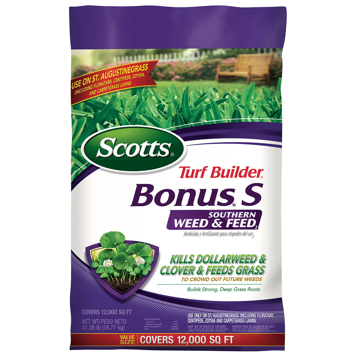 Scotts Turf Builder Bonus S Southern Weed & Feed2, 41.38 lbs. - Arizona ...