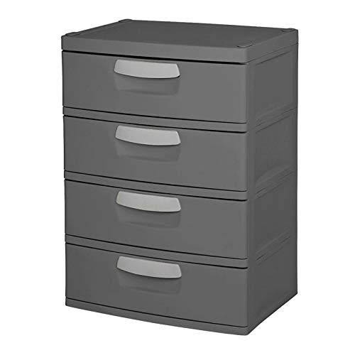 Sterilite 4 Drawer Heavy Duty Storage Unit-Grey - Arizona Outlet