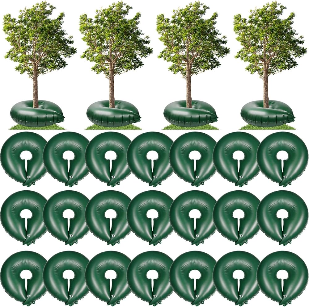 25 Pack 15 Gallon Tree Watering Ring Bag Slow Release Reusable Tree ...