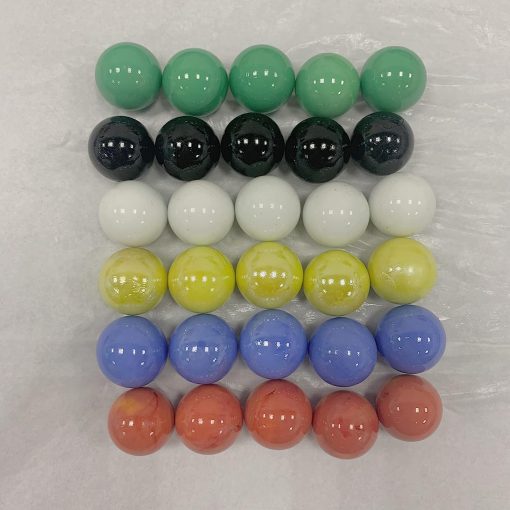 Large 1′ (25mm) Replacement Solid Glass Marbles for Chinese Checkers ...