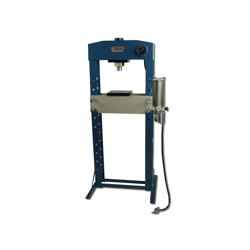 Baileigh HSP-30A H-Frame Press 30 Ton Air/Hand Operated - Arizona Outlet