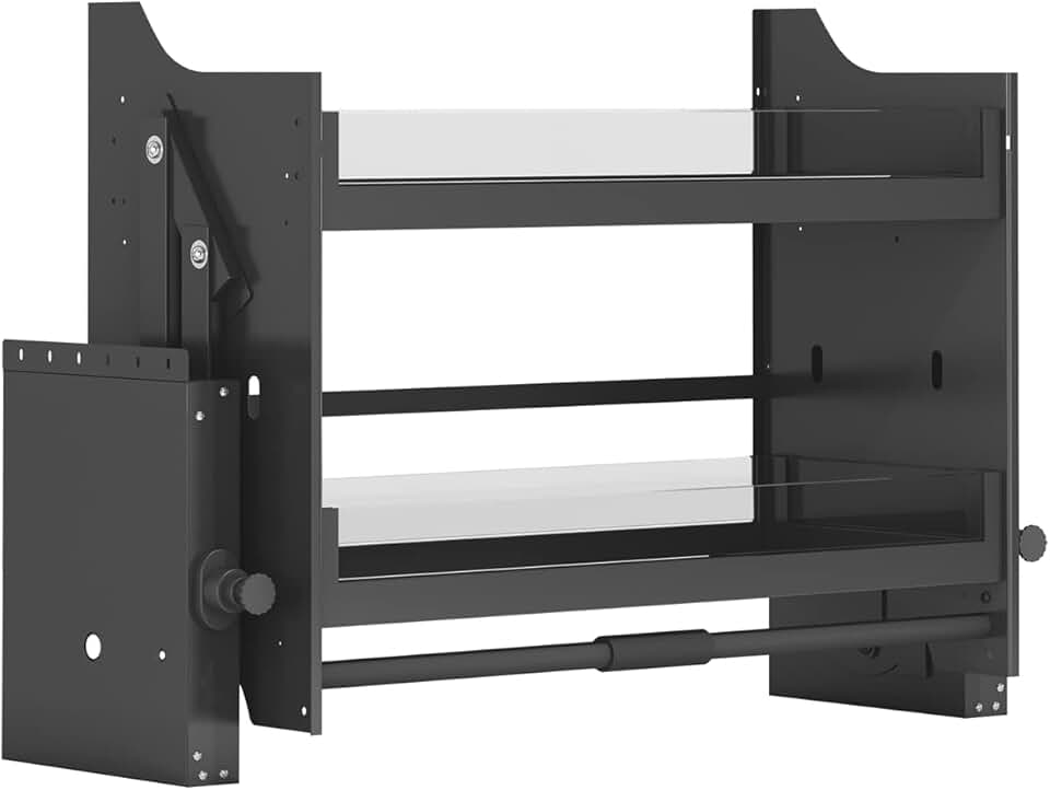 Pull Down Shelf Upper Kitchen Wall Cabinet Storage Organizer (36inch ...