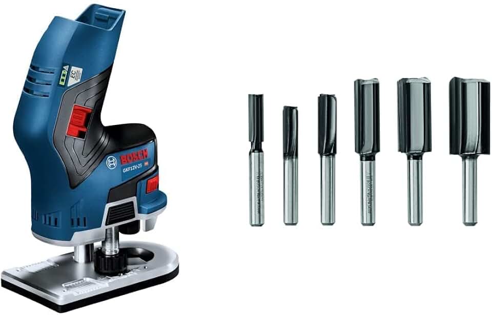 Bosch 12V Max EC Brushless Palm Edge Router (Bare Tool) GKF12V-25N ...