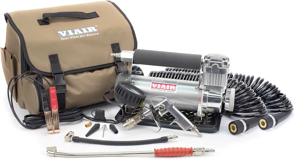VIAIR 450P-RV - 45053 Tire Inflator Portable Air Compressor with RV ...