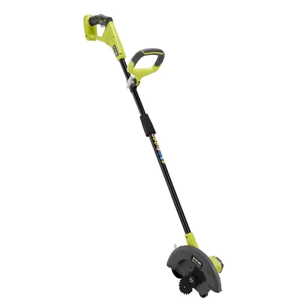 RYOBI ONE+ 9 in. 18-Volt Lithium-Ion Cordless Battery Edger (Tool Only ...