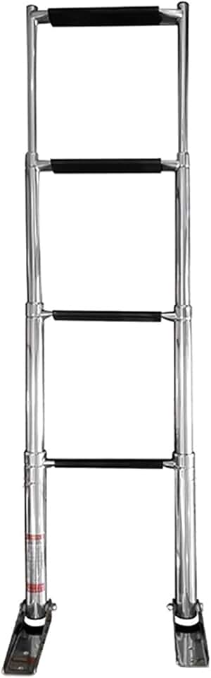 Folding Dock Boat Ladder 2/3/4 Steps Telescoping Boat Ladder with ...