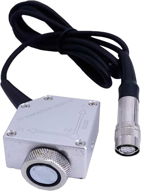 VM6380 Digital Vibrometer Sensor 3-Axis Transducer Probe Replacement ...