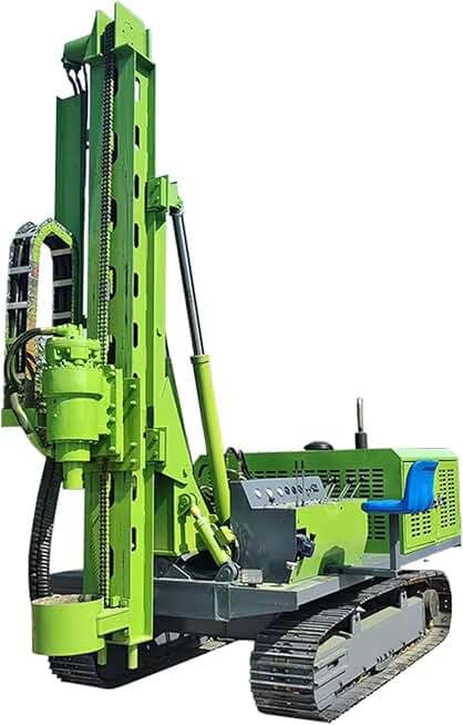 Mini Mobile Pile Drilling rig Hydraulic harmer Pile Driver Machine ...