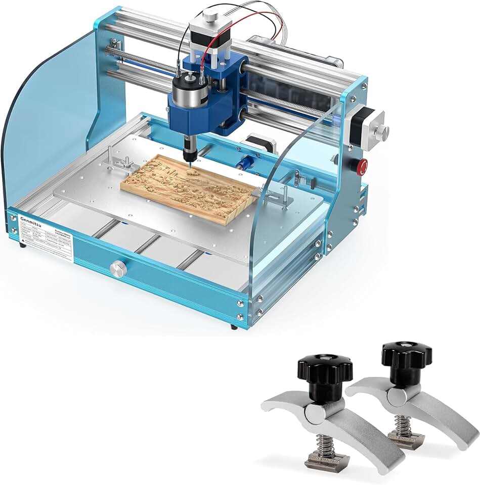 Genmitsu 3018-PROVer V2 CNC Milling Machine, Desktop CNC for Beginner ...