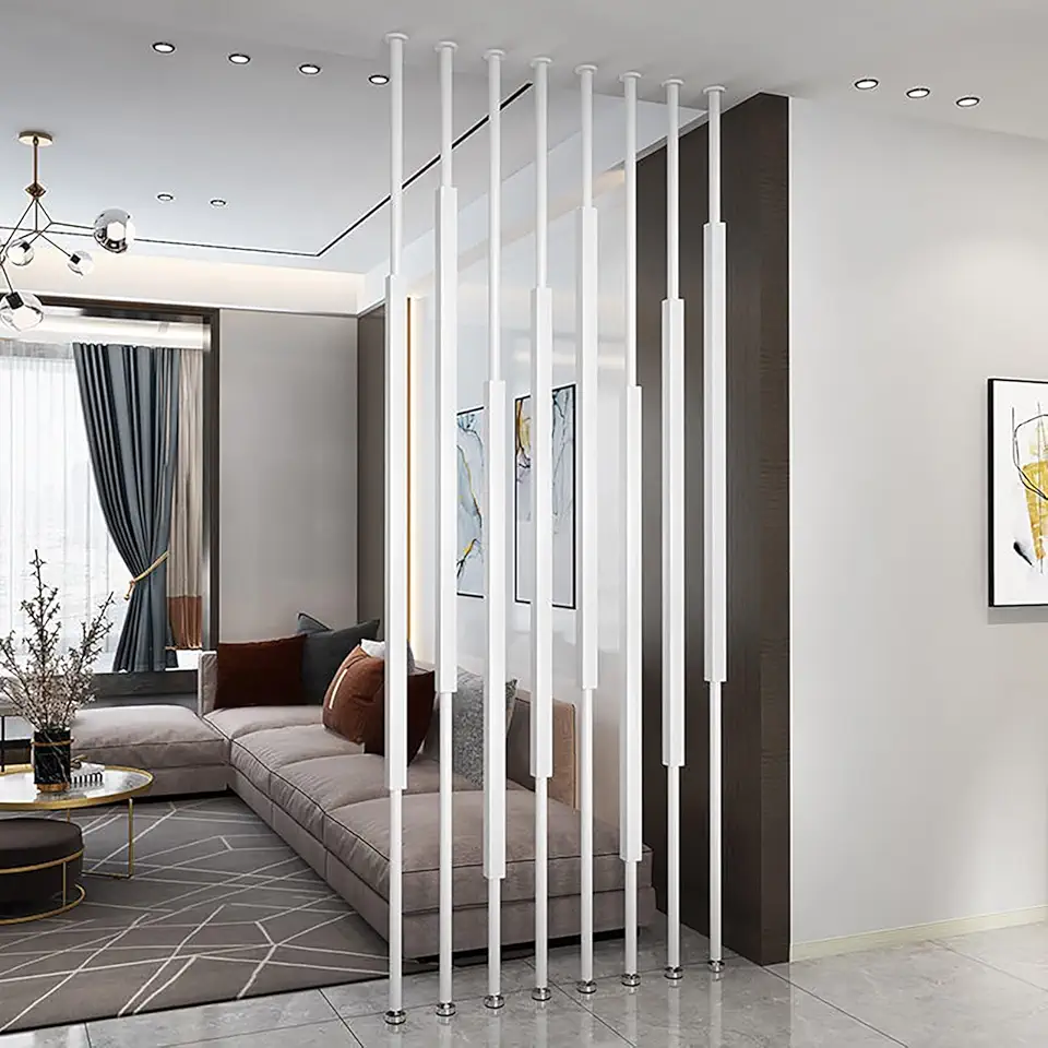 Wall Partition Room Divider Privacy Screens 8 Pack ，Floor to Ceiling ...