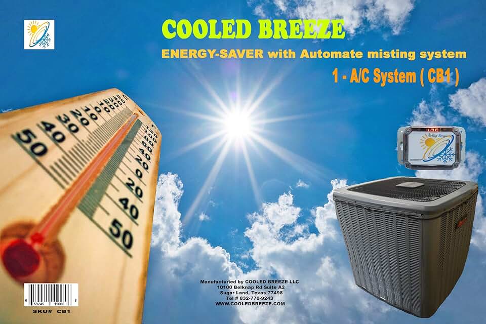 COOLED BREEZE Automate Misting System for A/C condenser - Arizona Outlet