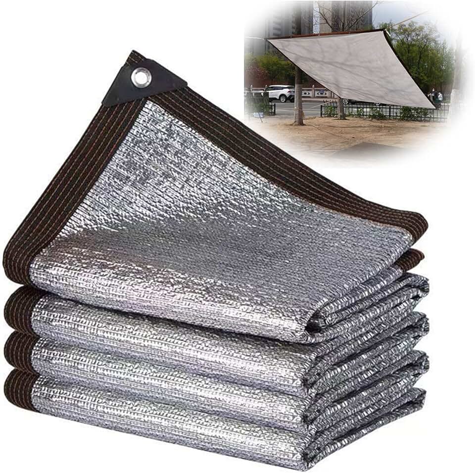 Shade Cloth 99% Reflective Aluminet Sun Shade Net Uv Resistant Shade ...