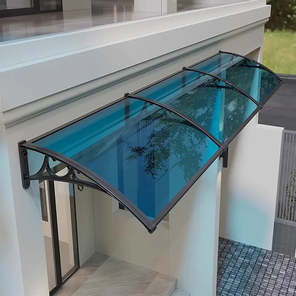 Window Rain Shelter,Front Door Canopy Outdoor Awning Patio Porch ...